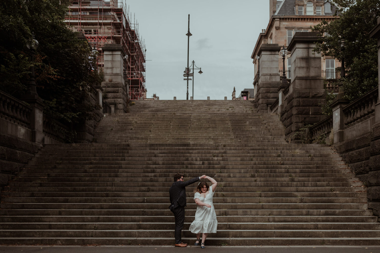 BAaD Glasgow Wedding Photographer | urban city wedding